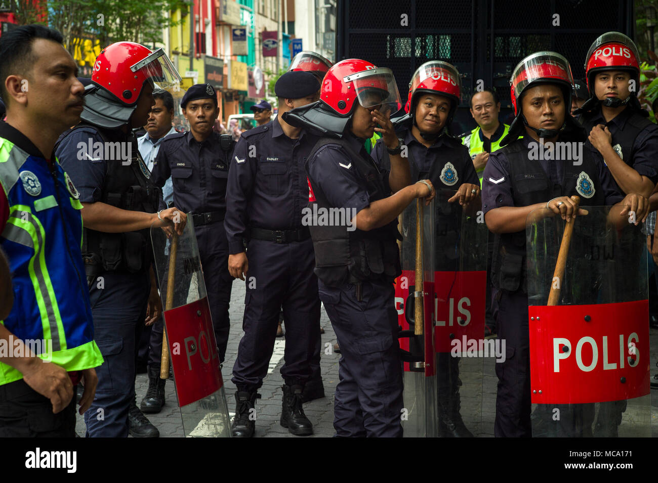 Malaysian police said hi-res stock photography and images - Alamy