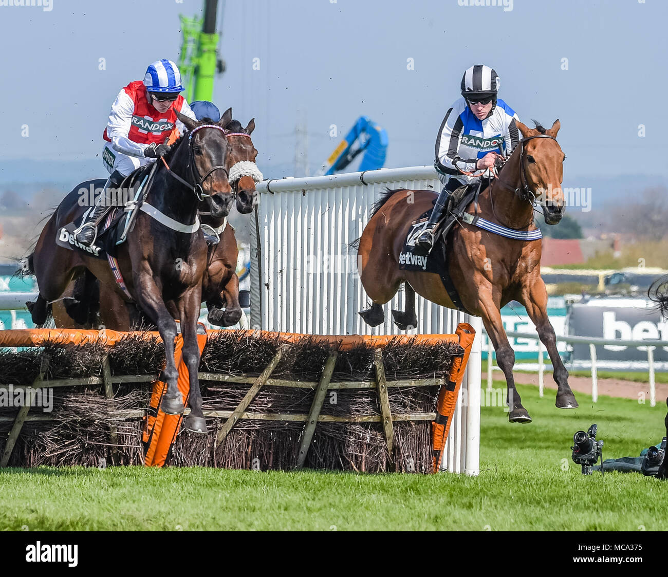 Aintree Racecourse, Liverpool, UK, 13th April 2018. The Randox Health ...