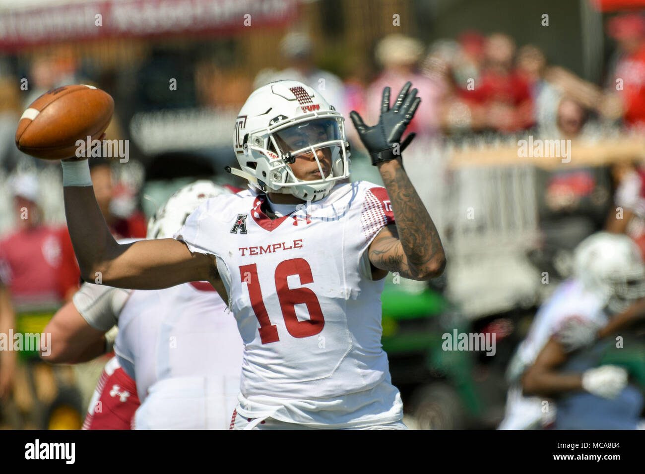 Philadelphia, Pennsylvania, USA. 14th Apr, 2018. Temple's White Team ...