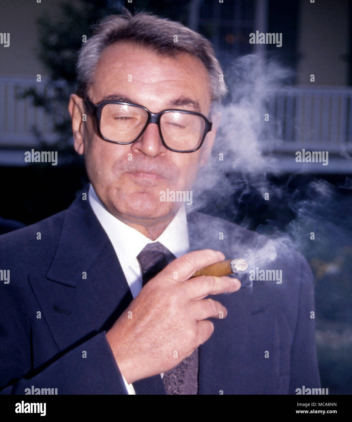 Milos Forman attends The Crystal Apple Awards on June 1, 1995 at Grace ...