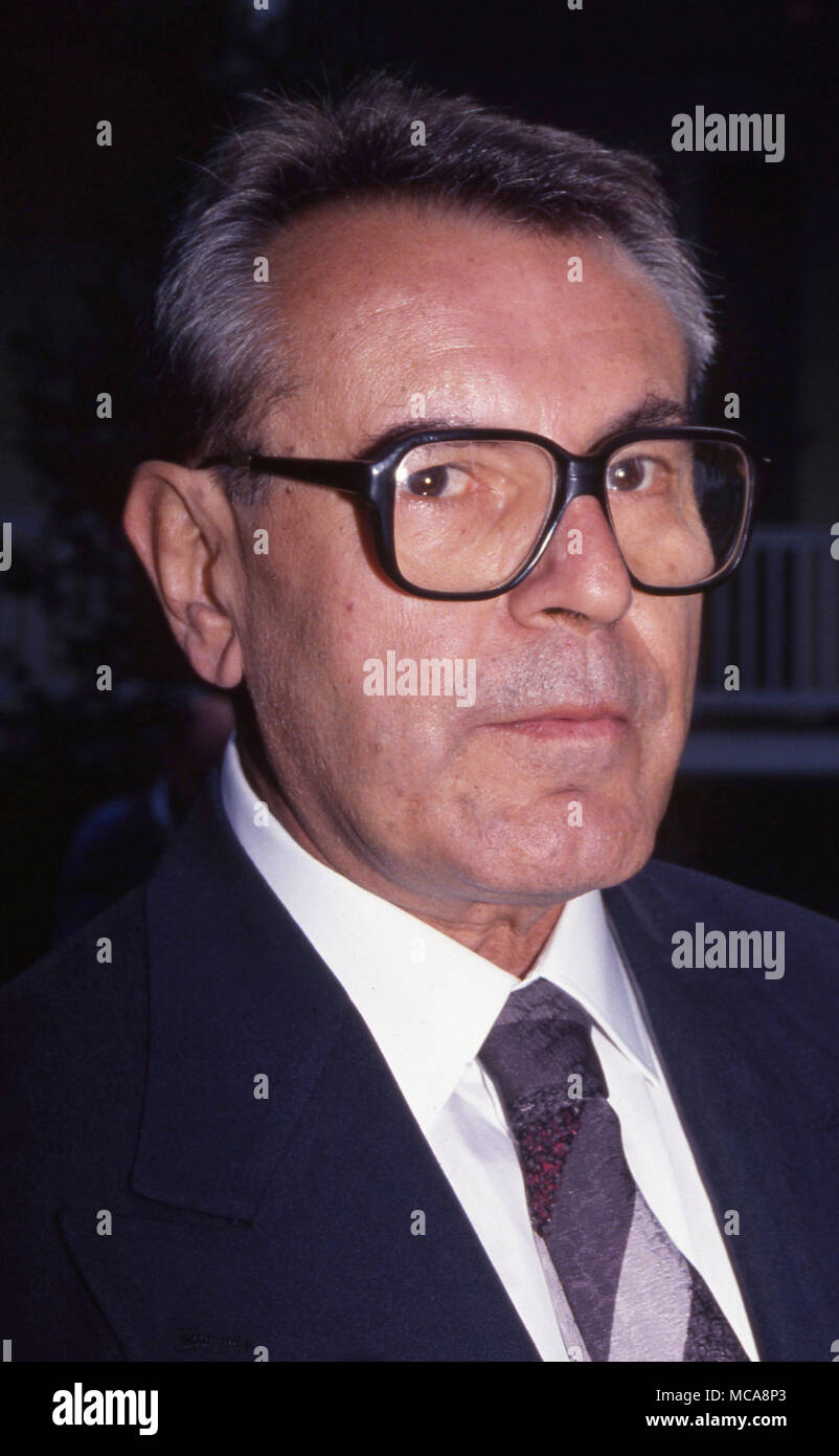 Milos Forman attends The Crystal Apple Awards on June 1, 1995 at Grace ...