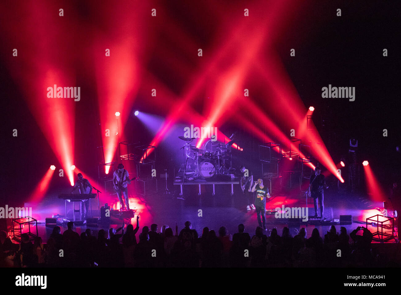Waukegan, Illinois, USA. 13th Apr, 2018. ELVIO FERNANDES, JOSH STEELY ...