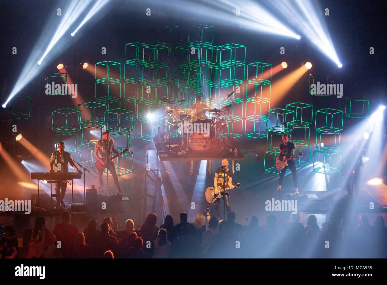 Waukegan, Illinois, USA. 13th Apr, 2018. ELVIO FERNANDES, JOSH STEELY ...