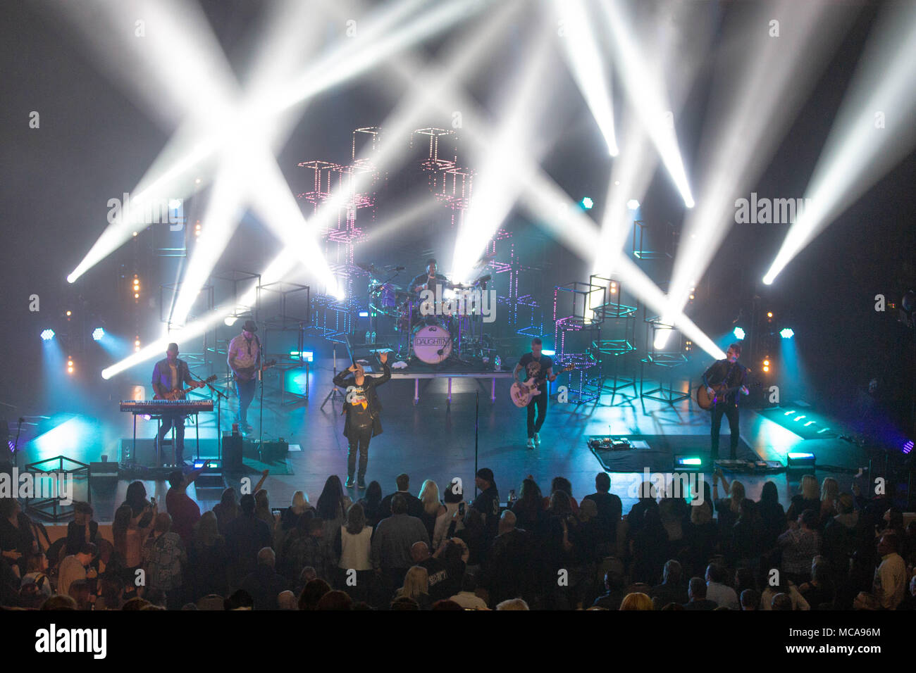 Waukegan, Illinois, USA. 13th Apr, 2018. ELVIO FERNANDES, JOSH STEELY ...
