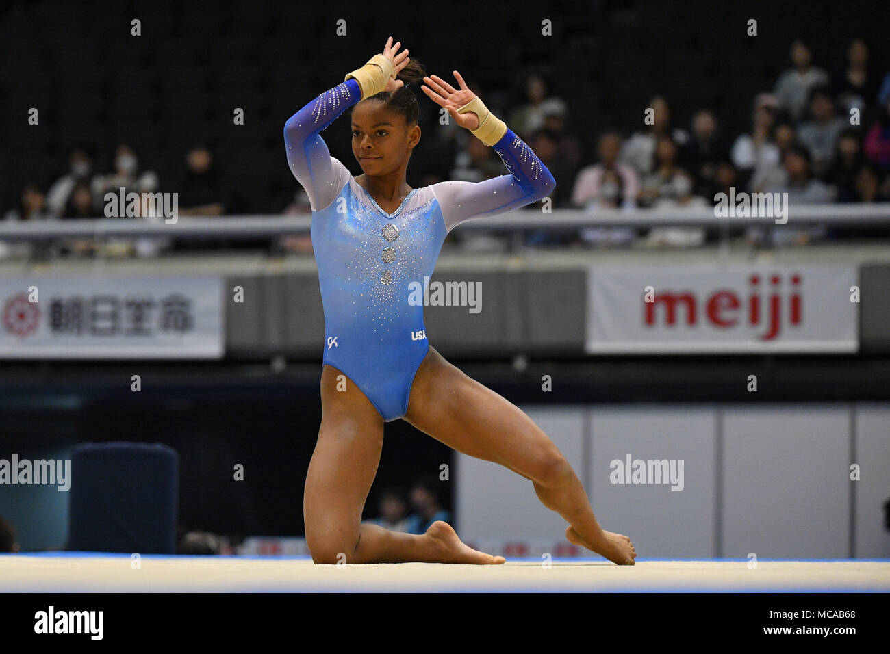 Trinity thomas gymnastics hi-res stock photography and images - Alamy