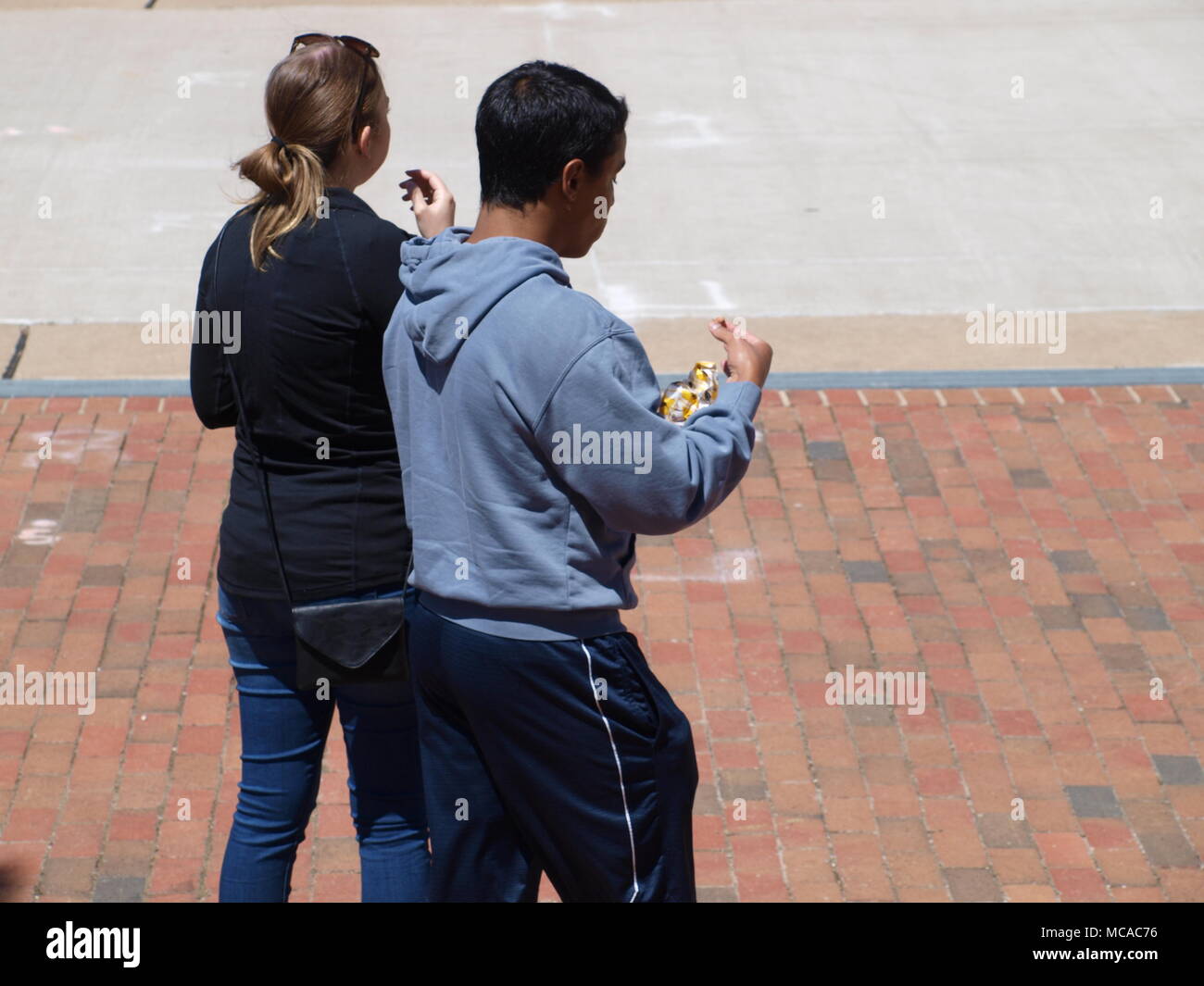 Dallas, USA 14th April 2018 Downtown Garland is holding Heritage ...