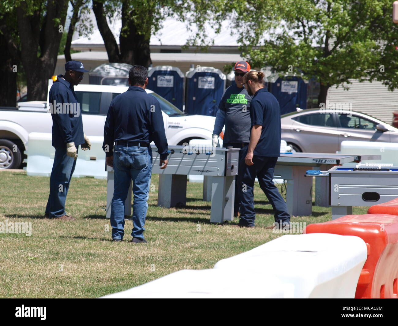 Dallas, USA 14th April 2018 Downtown Garland is holding Heritage ...