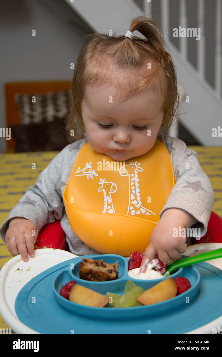 Baby Led Weaning Stock Photo - Alamy