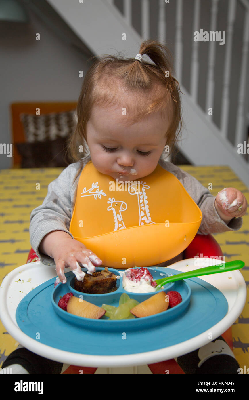 Baby Led Weaning Stock Photo - Alamy