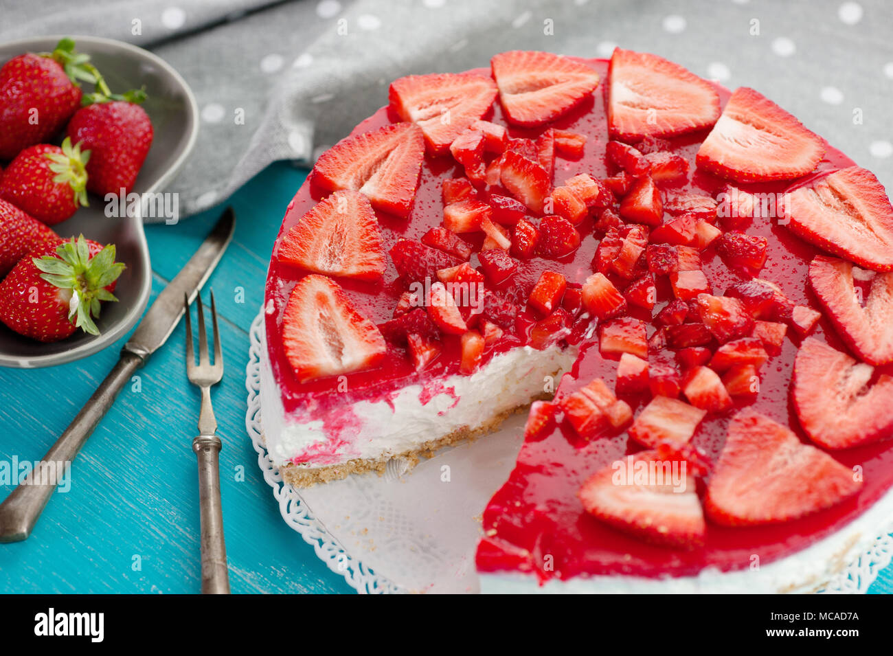 Red White And Blue Birthday Cake Stock Photos & Red White And Blue ...