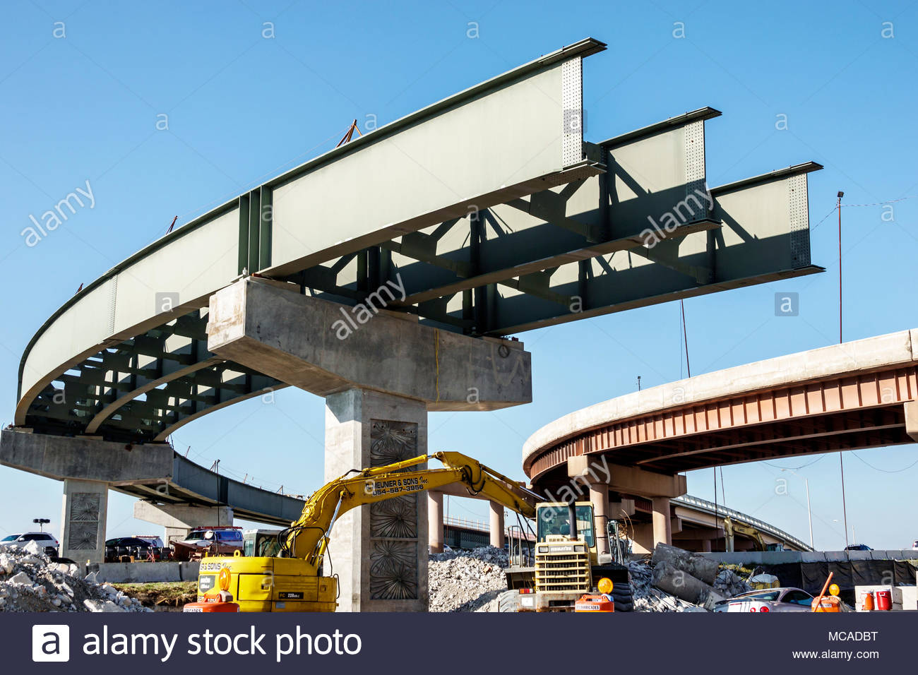 Expressway Bridge Construction Stock Photos & Expressway Bridge ...