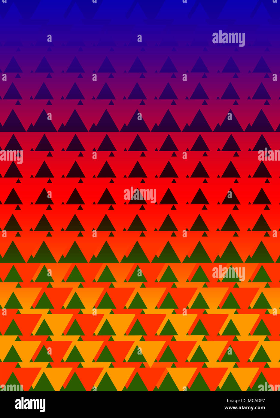 Triangles colourful geometric hi-res stock photography and images - Alamy