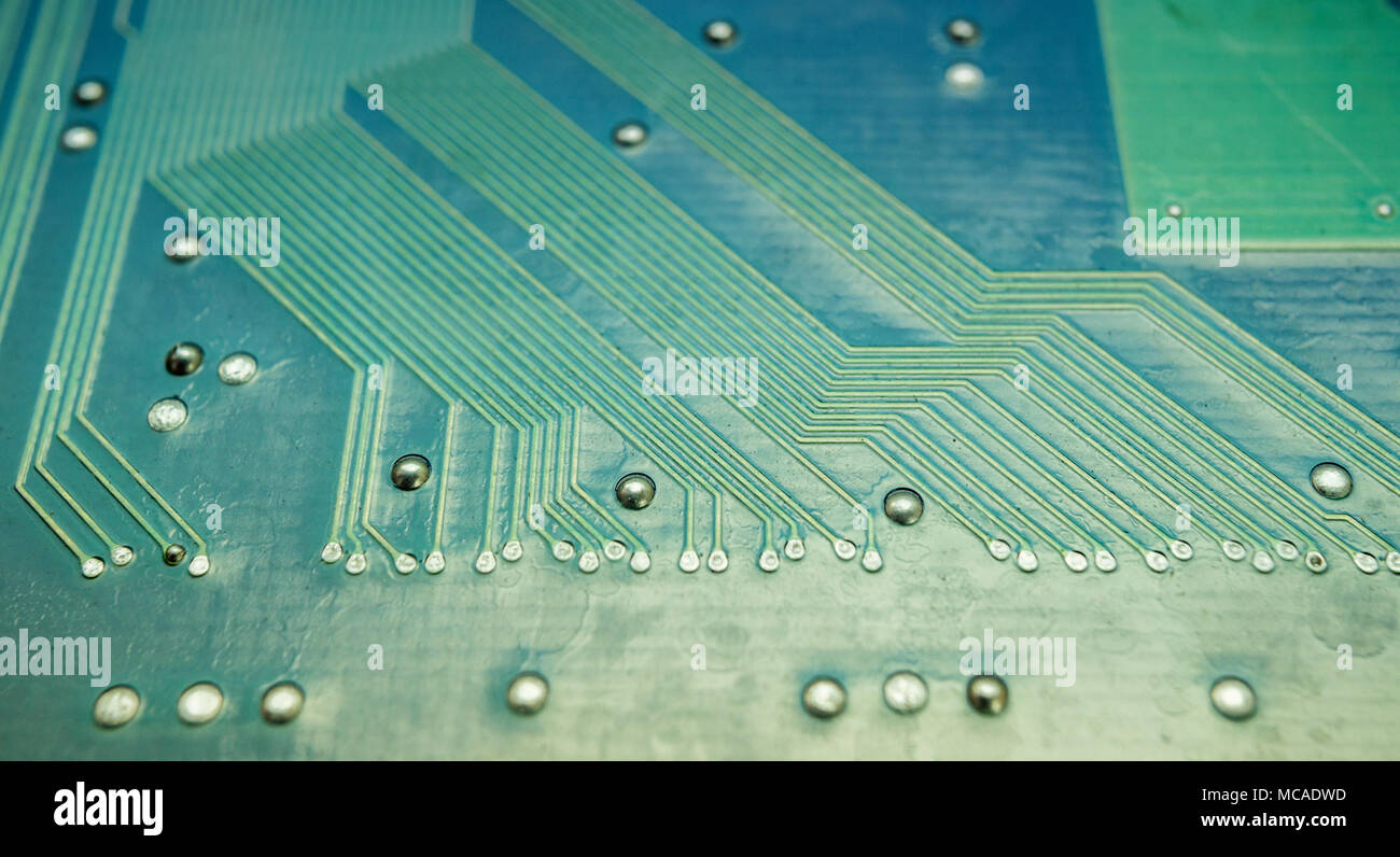 Electrical traces on pcb hi-res stock photography and images - Alamy