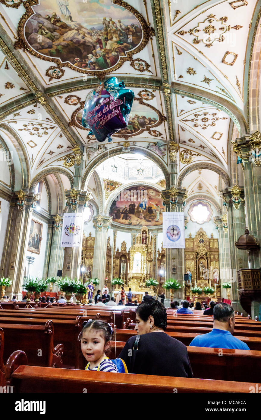 Saint john the baptist catholic church baroque interior inside hi-res ...