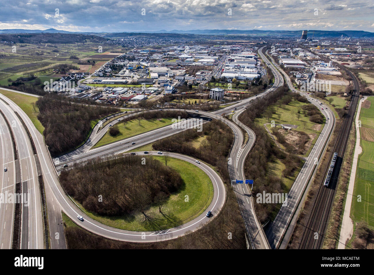 Clover Leaf Highway Interchange High Resolution Stock Photography and ...