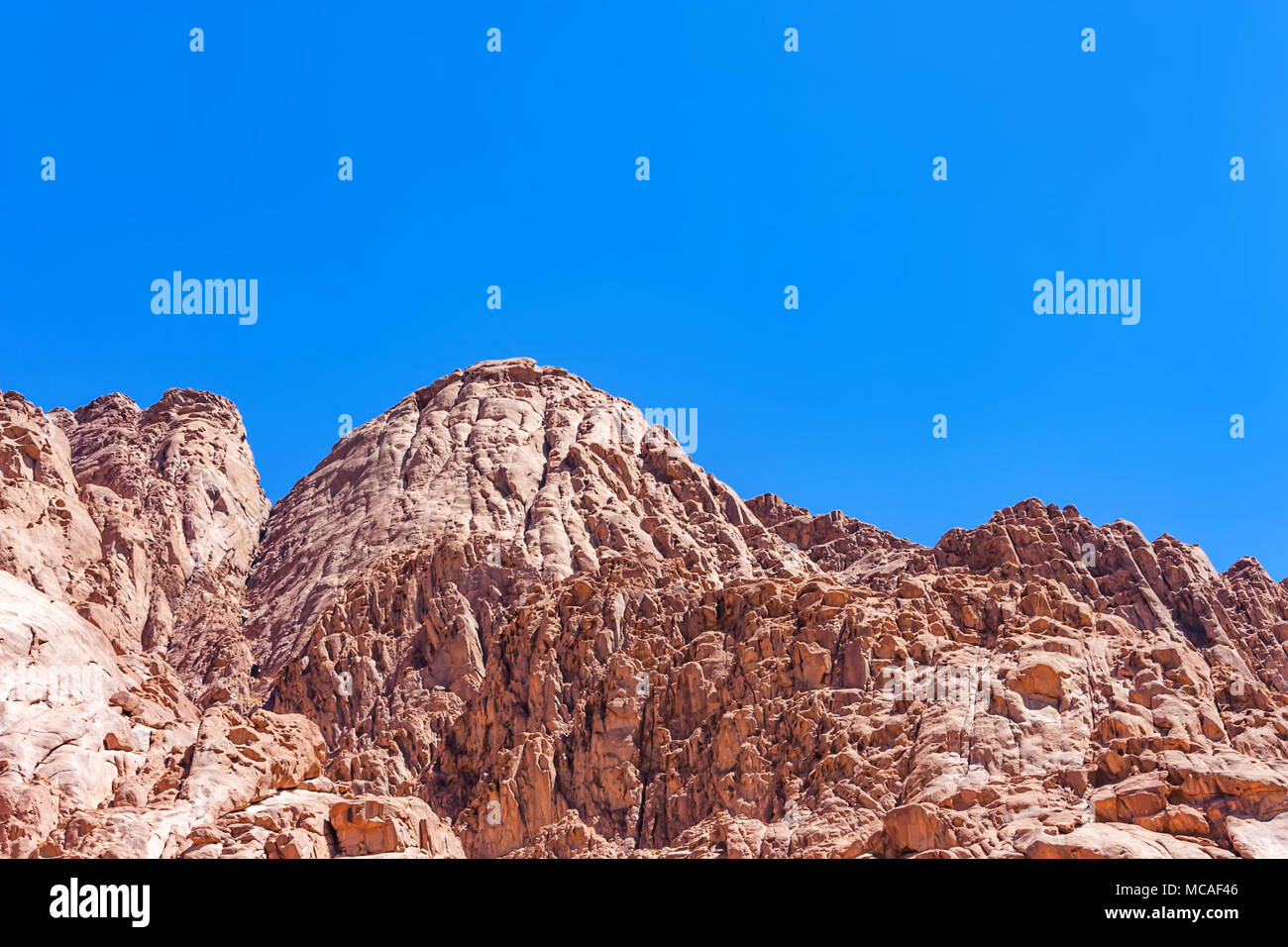 Rocks in desert on Sinai peninsula Stock Photo - Alamy