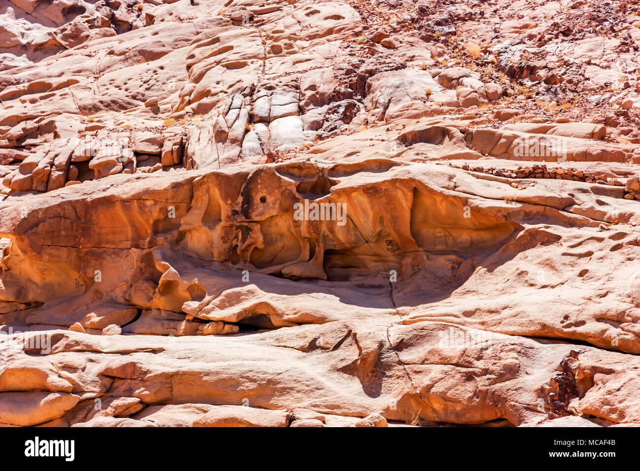 Rocks in desert on Sinai peninsula Stock Photo - Alamy
