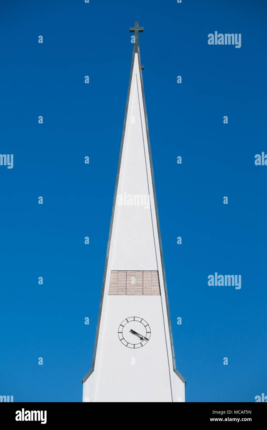 Vardo Church Spire Finnmark Norway April 2018 Stock Photo - Alamy