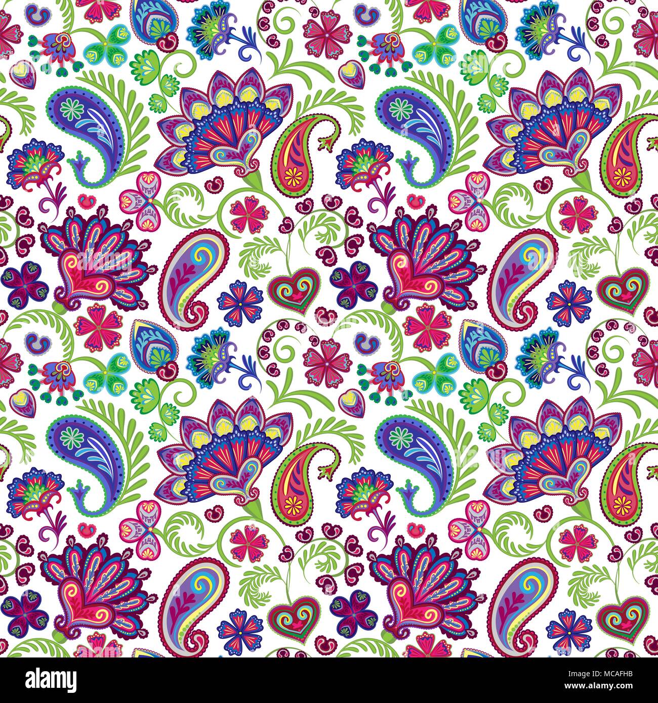 Colourful Indian Patterns And Designs