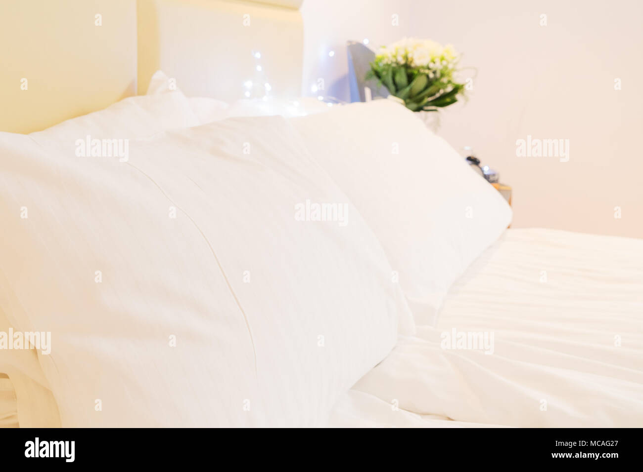 bedroom interior closeup Stock Photo - Alamy