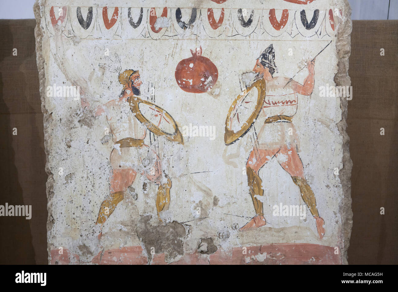 Gladiator fighting scene hi-res stock photography and images - Alamy