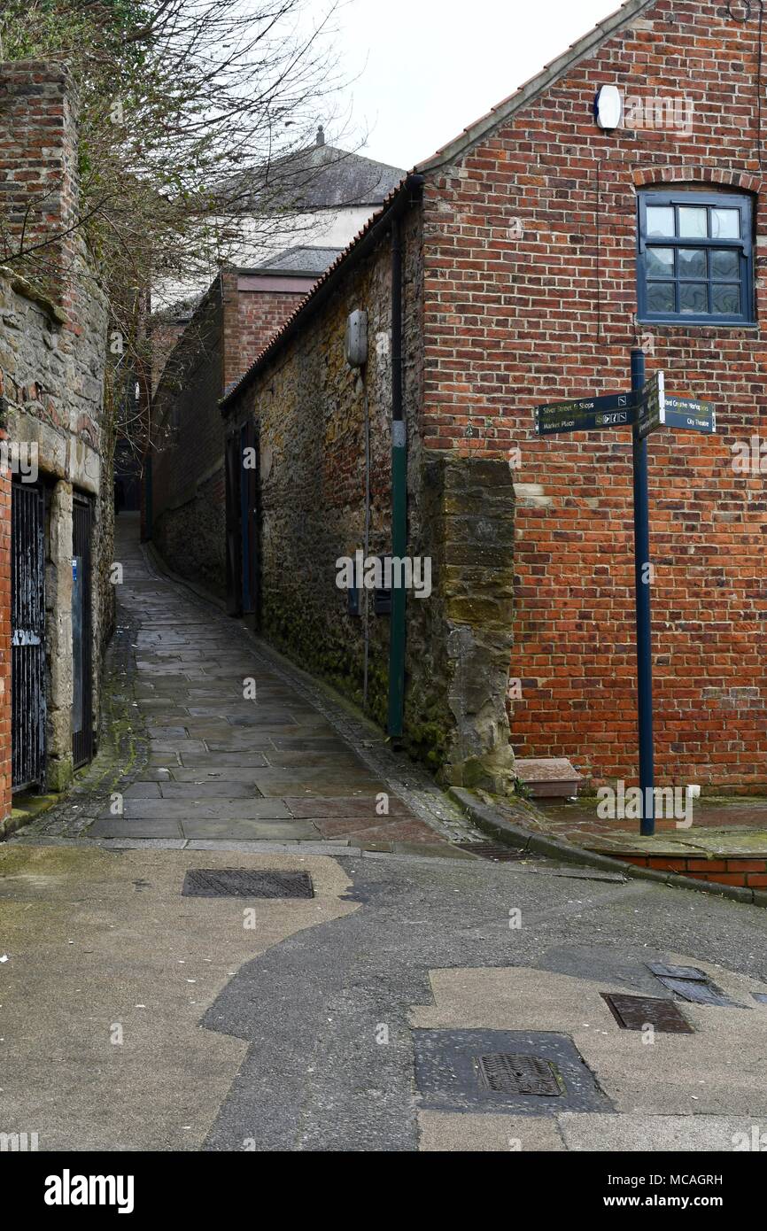 Water Gate near South Bailey in Durham Stock Photo - Alamy