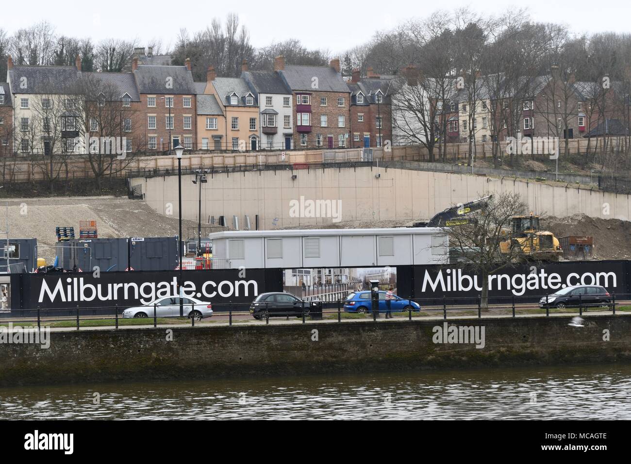 Milburngate in Durham Stock Photo - Alamy