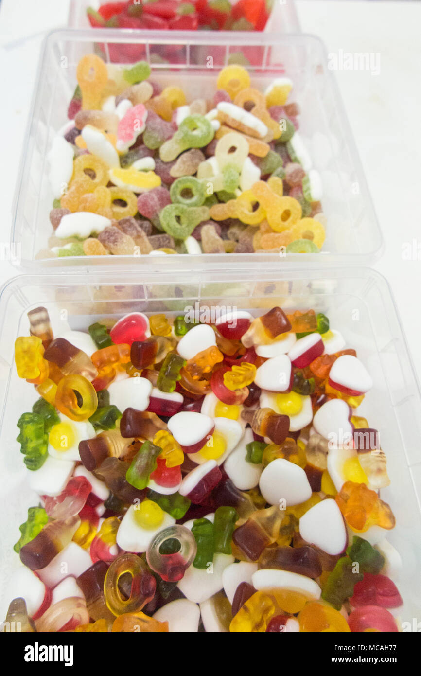 Lots of Haribo sweets Stock Photo - Alamy