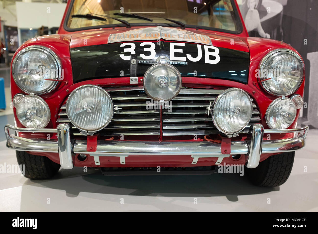 Monte carlo rally mini cooper hi-res stock photography and images - Alamy