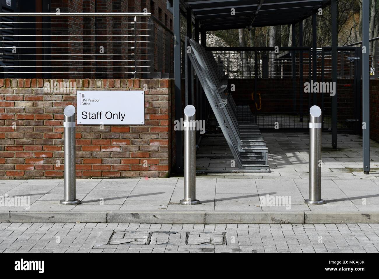 Her Majesty’s Passport Office building in Durham Stock Photo - Alamy