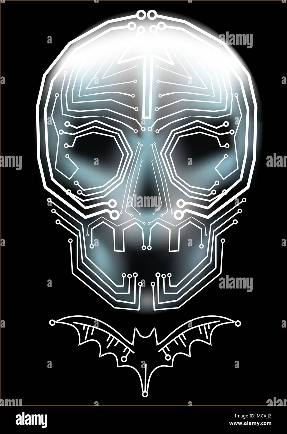 Computer circuits Stock Vector Images - Alamy