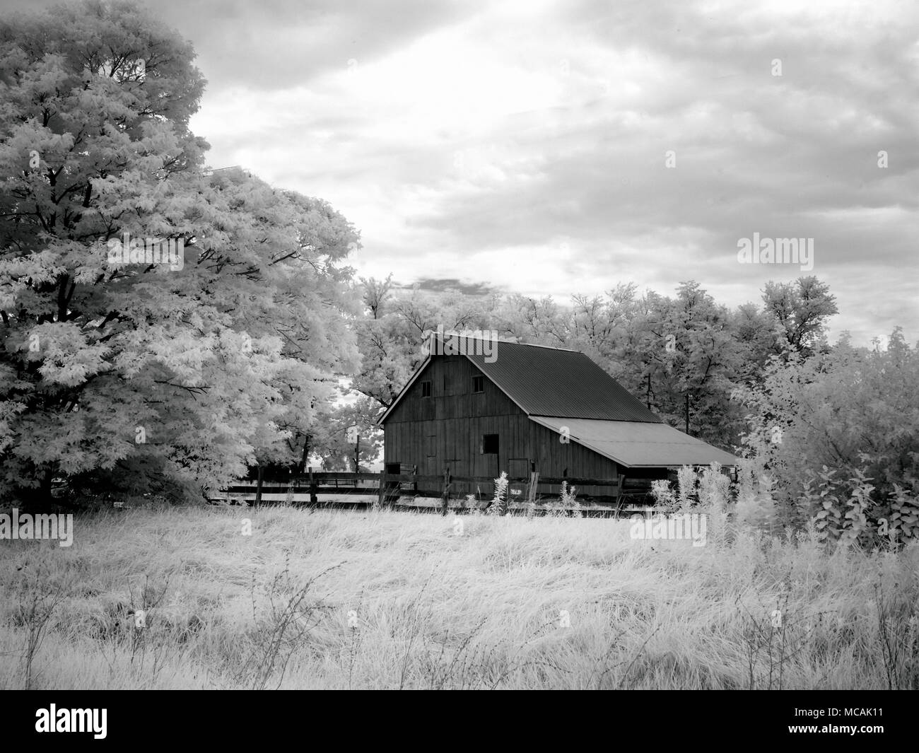 Barn, Route 66 Stock Photo - Alamy