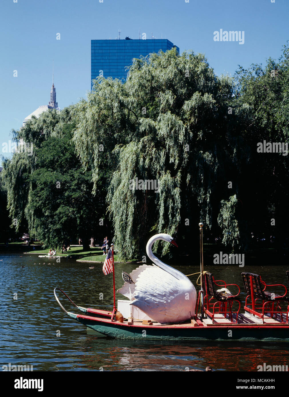 The Swan Boats are a fleet of dual-pontooned pleasure boats which ...