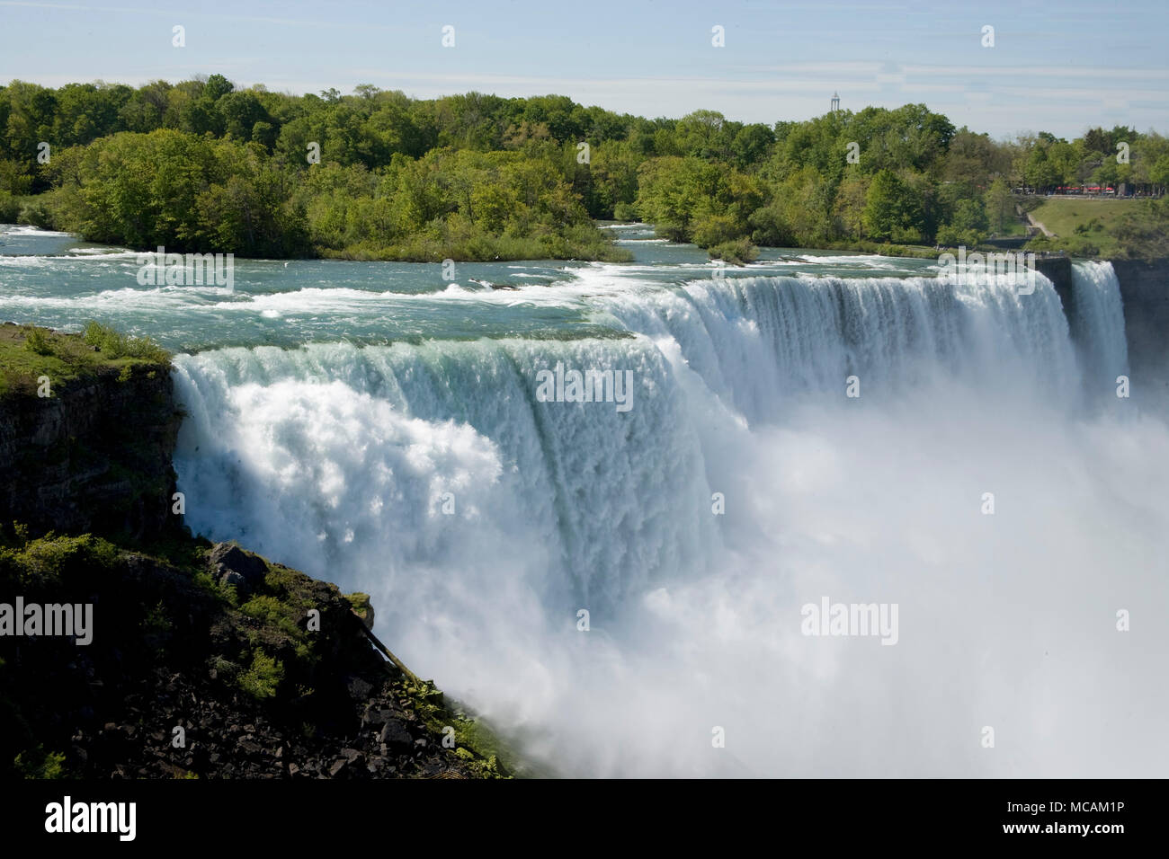 Niagara Falls, is the collective name for three waterfalls that ...