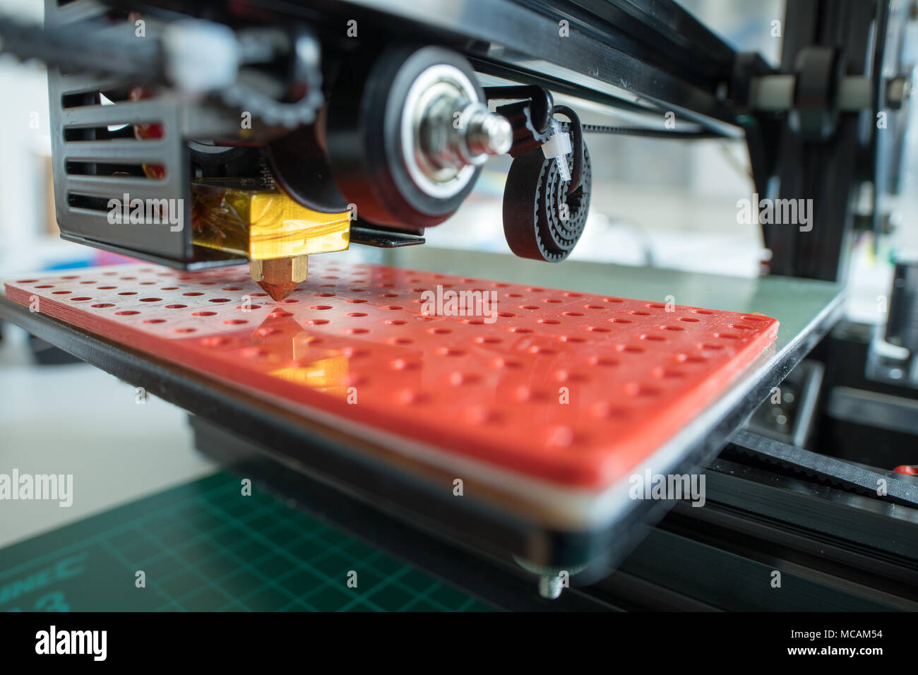 homemade 3D printer to print plastic prototypes Stock Photo - Alamy