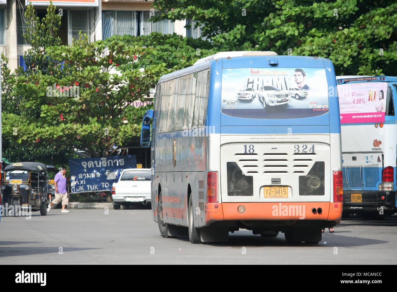 CHIANG MAI, THAILAND- SEPTEMBER 4 2011: Benz Bus Lion Coach Body of ...