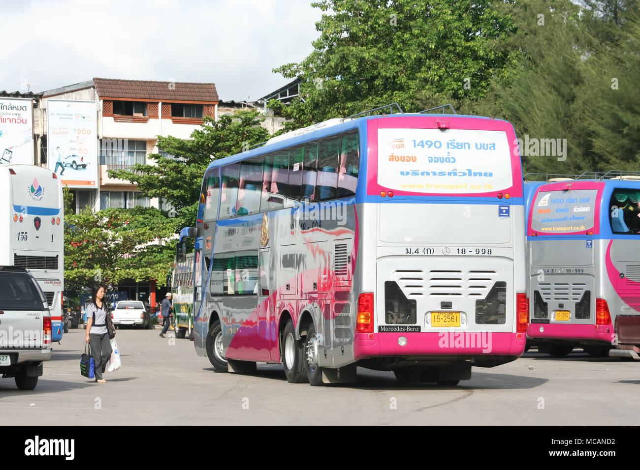 CHIANG MAI, THAILAND- SEPTEMBER 4 2011: Benz Bus Lion Coach Body of ...