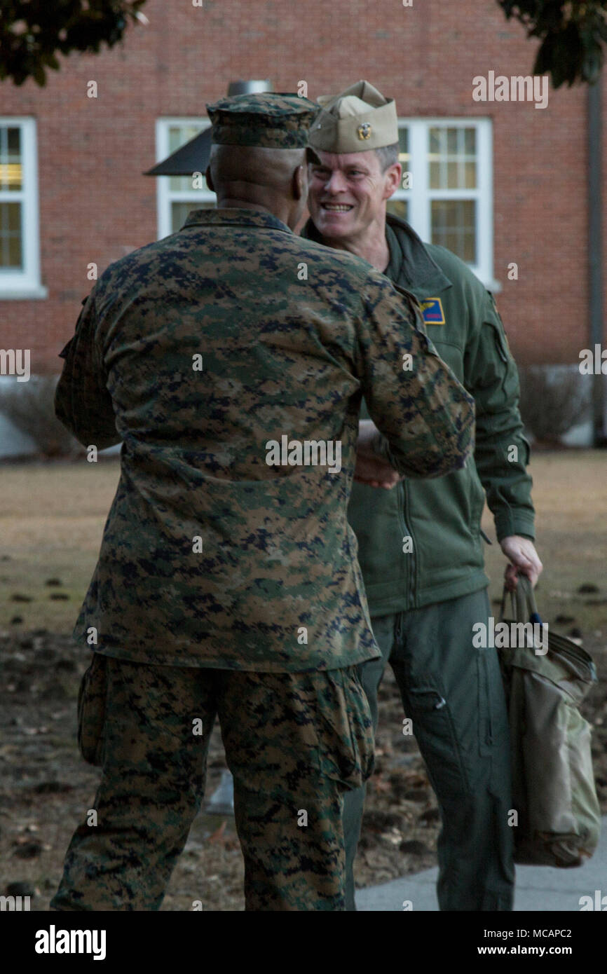 U.S. Marine Corps Brig. Gen. Michael E. Langley, commanding general ...