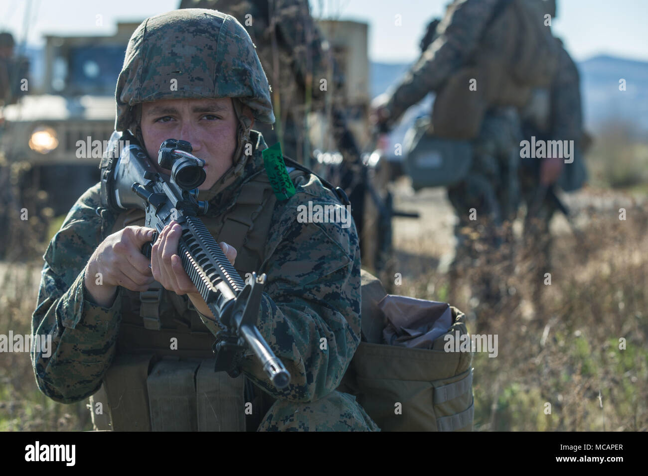 U.S. Marine Corps Lance Cpl. Michael Vegasalazar, a Network ...