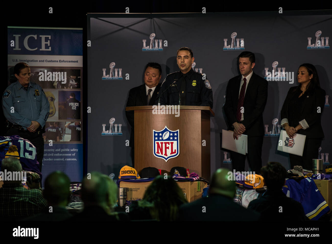 The results from Operation Team Player were revealed at a press ...