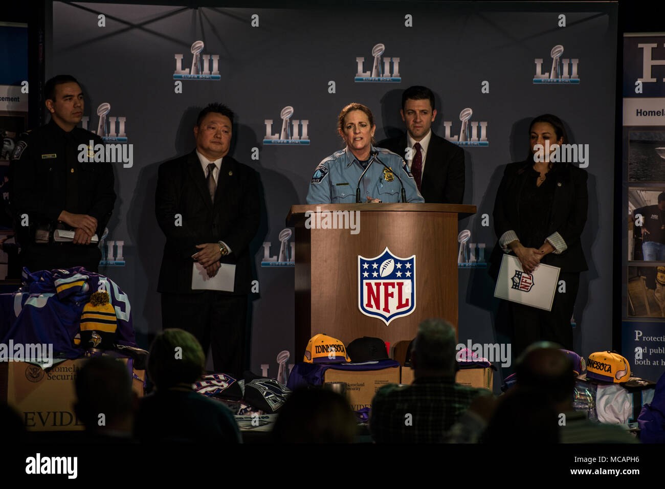 The results from Operation Team Player were revealed at a press ...