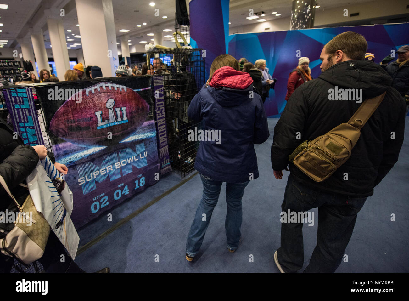 HSI Agents walk Nicollet Mall in downtown Minneapolis, Minnesota ...