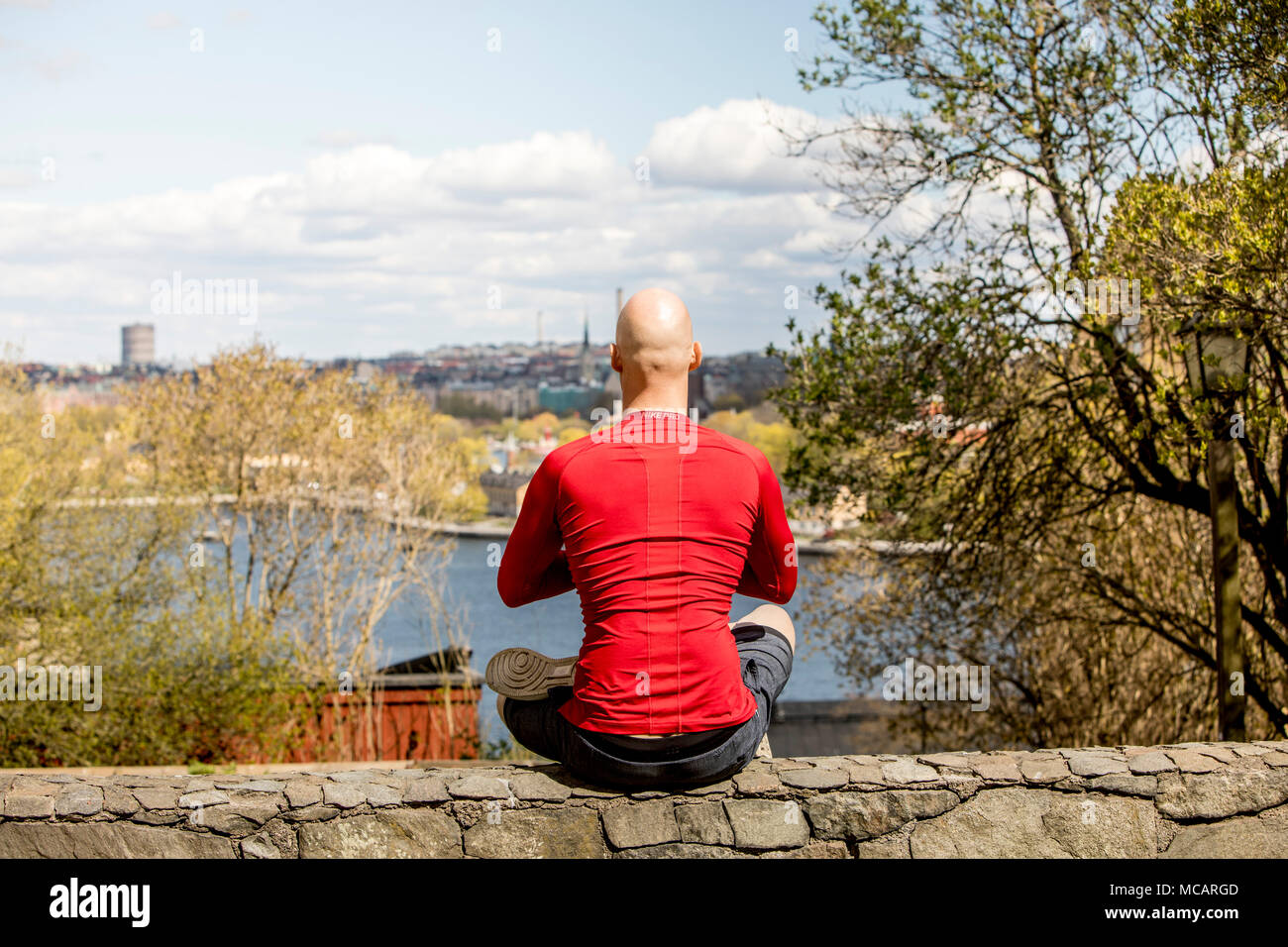 Lotus posture hi-res stock photography and images - Alamy