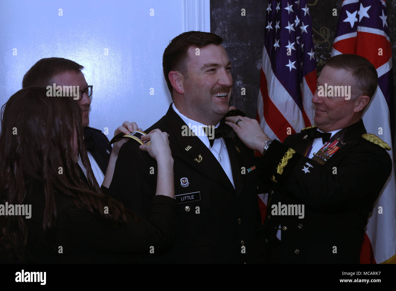 Darrell Little, an officer with the Mississippi National Guard Judge ...