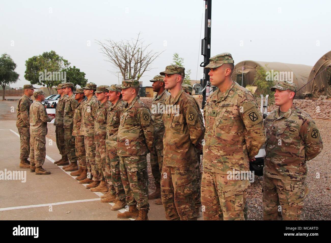 Soldiers of Task Force Darby and 1st Battalion, 87 Infantry Regiment ...