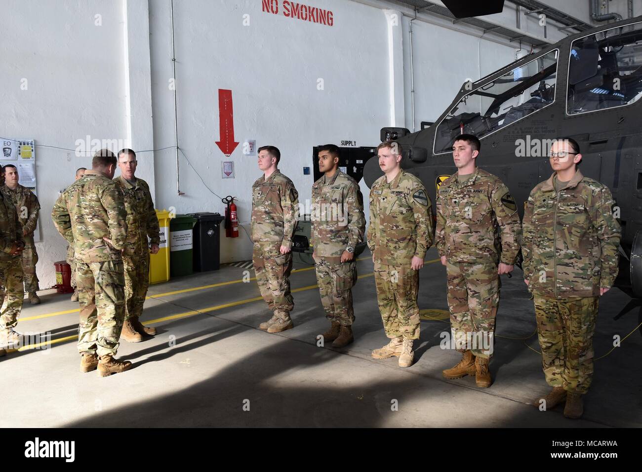 Brig. Gen. Matthew Van Wagenen, 1st Cavalry Division's Deputy Commander ...