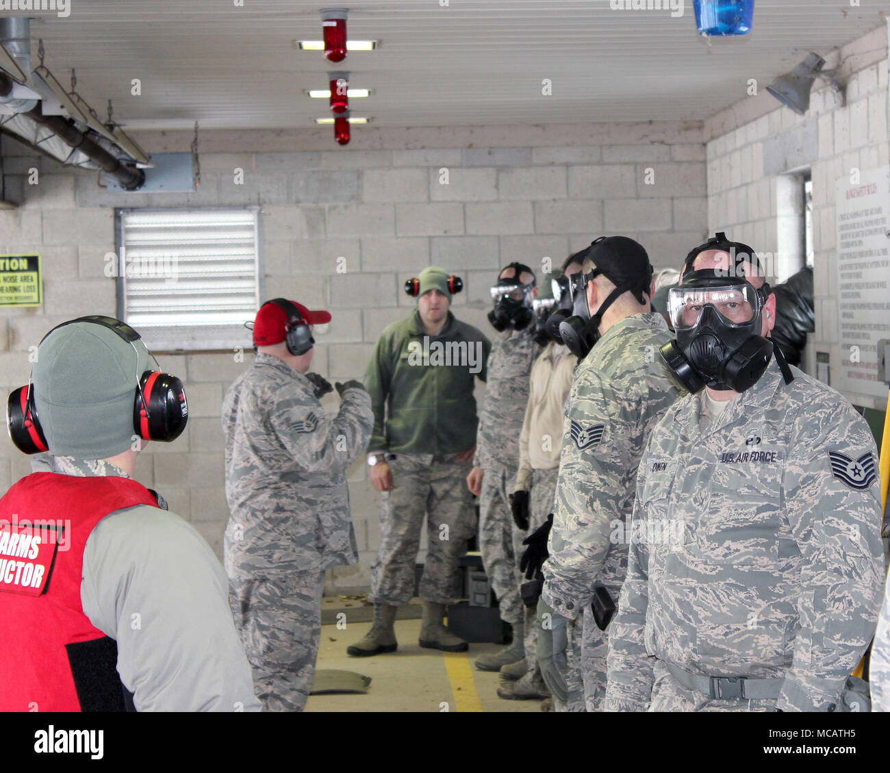 Michigan Air National Guard Airmen prepare to engage in rifle ...