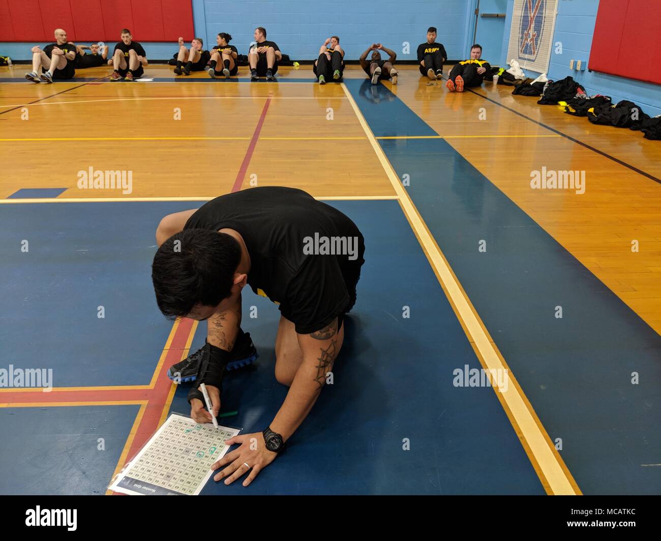 A Soldier from the 210th Brigade Support Battalion, 2nd Brigade Combat ...