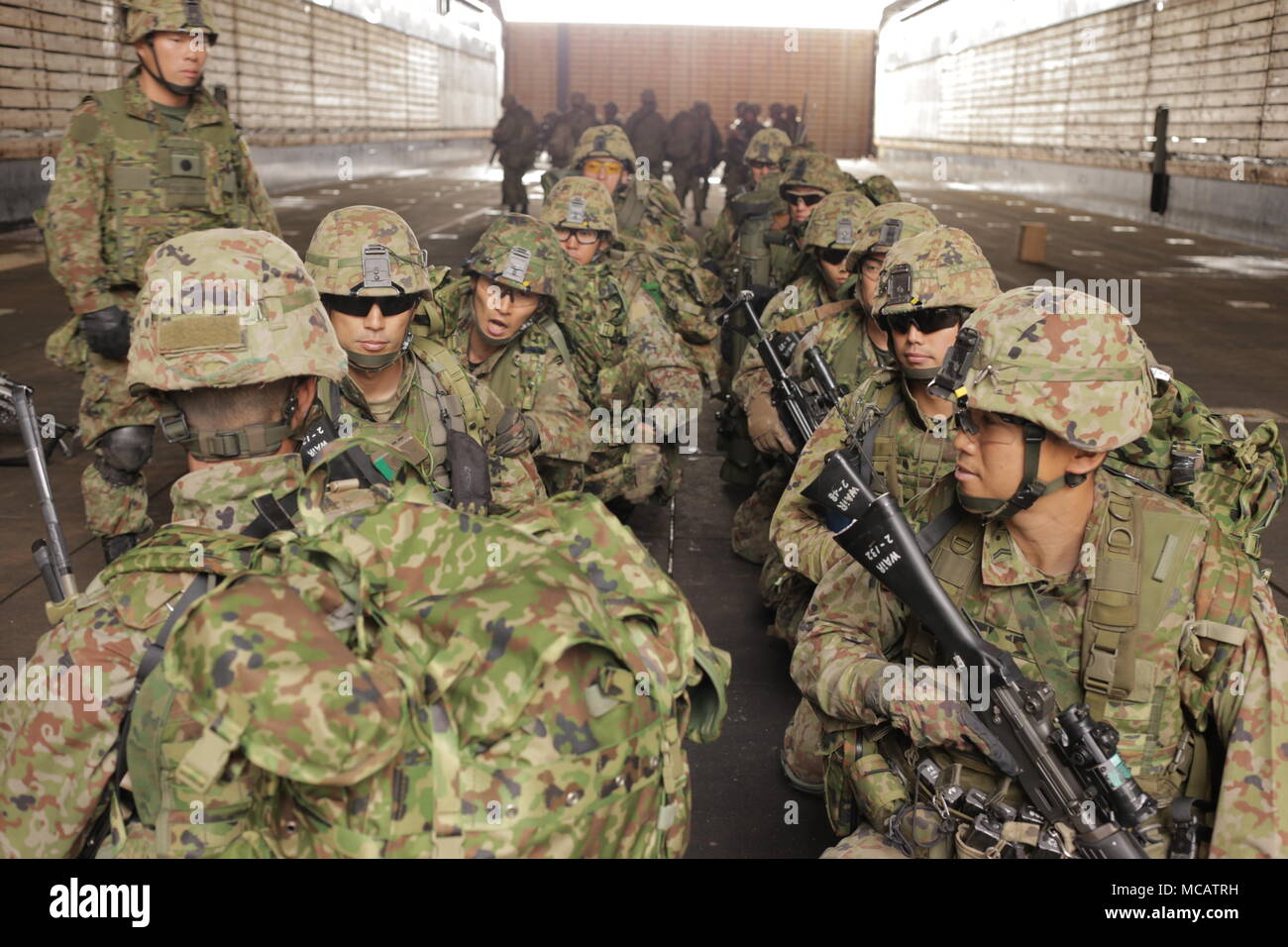 USS RUSHMORE, Pacific Ocean – Japanese Soldiers with the Western Army ...