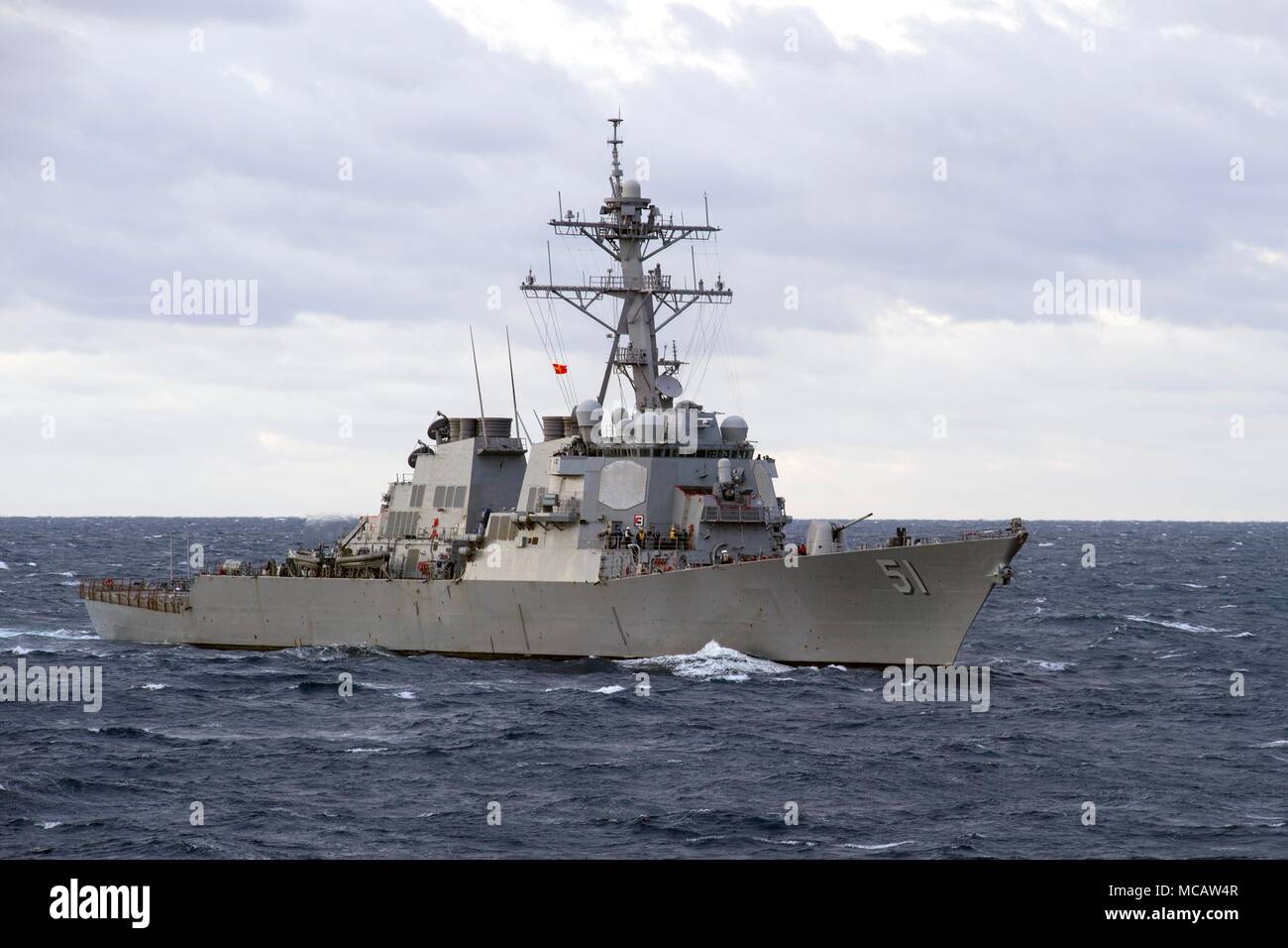 180204-N-NB178-022 ATLANTIC OCEAN (Feb. 4, 2018) The guided-missile ...